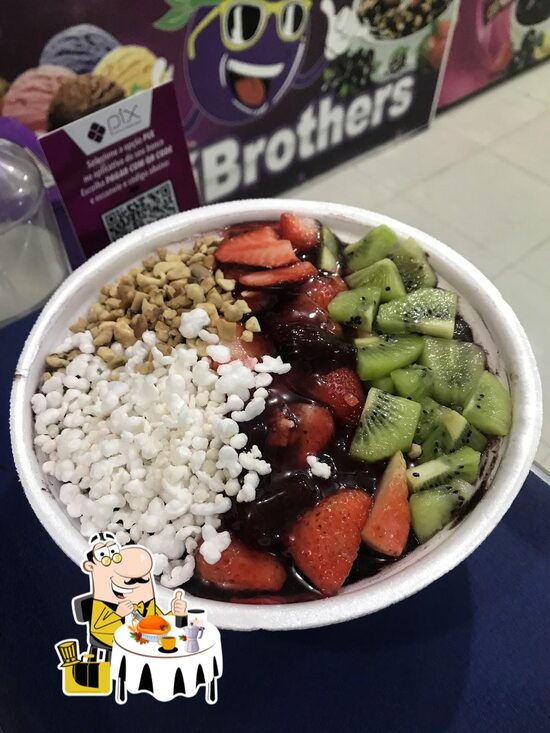 Menu em Açaí Brothers, Fortaleza