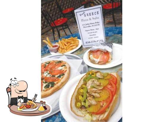 Menu at Fresh Greece Pizza & Grill pizzeria, Niceville