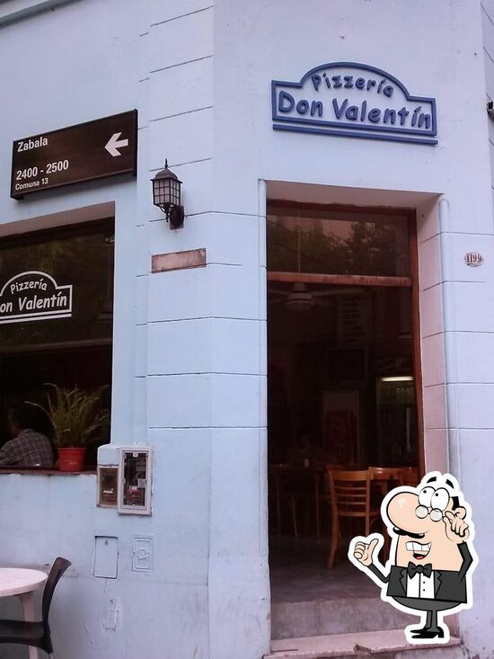 Menu at Don Valentin pizzeria, Buenos Aires, Cdad. de la Paz 1199