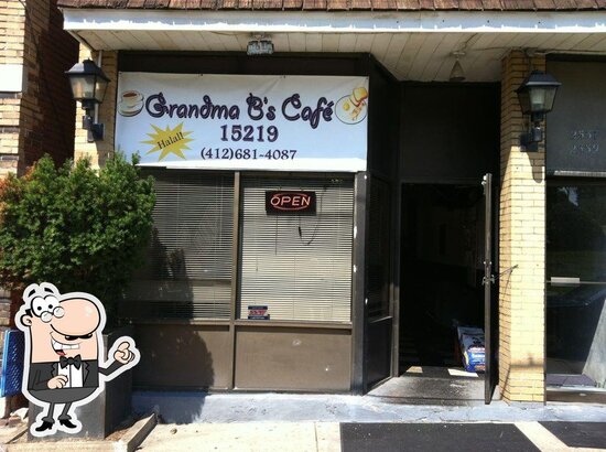 Menu at Grandma B's restaurant, Pittsburgh