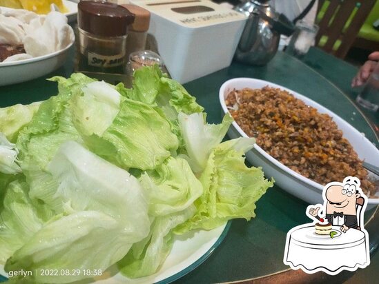 Menu at Ahfat Seafoods Plaza restaurant, Davao City