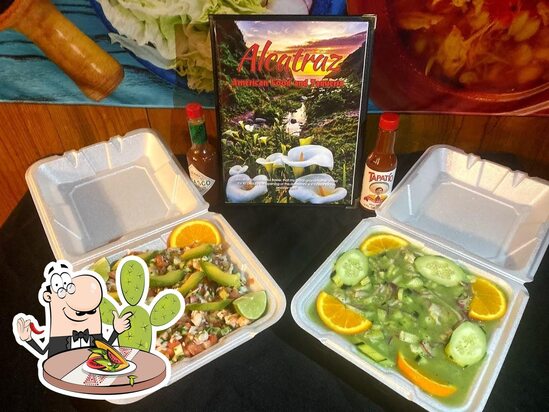 Menu at Alcatraz Restaurant & Taqueria, Red Bluff