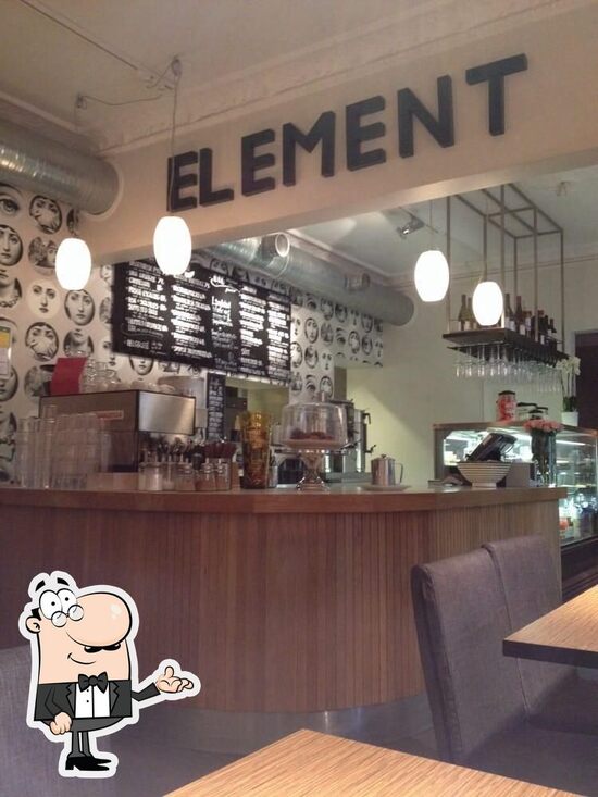 Menu at Cafe Element AB, Malmö