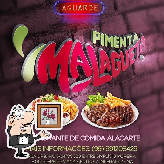 Menu em Pimenta Malagueta restaurante, Imperatriz