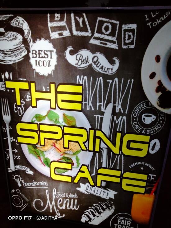 Menu at THE SPRING CAFE, Bhopal, Shopping Complex