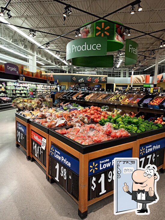 Menu at Walmart Supercenter, West Lafayette