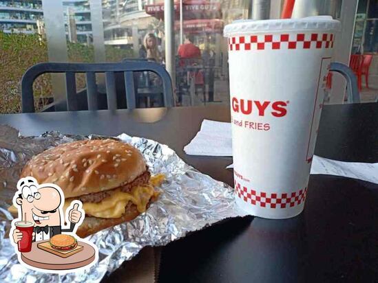 Five Guys restaurant, Dubai, The Dubai Mall - Restaurant menu and reviews