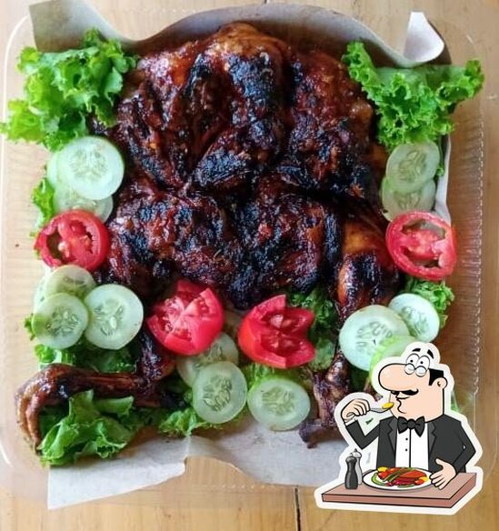 Menu at Kedai Ayam Kampus cafe, Karawang