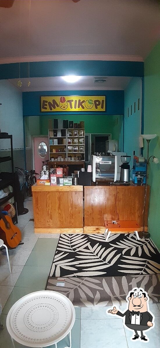 Menu at EMOTI Coffee & Roastery, East Jakarta