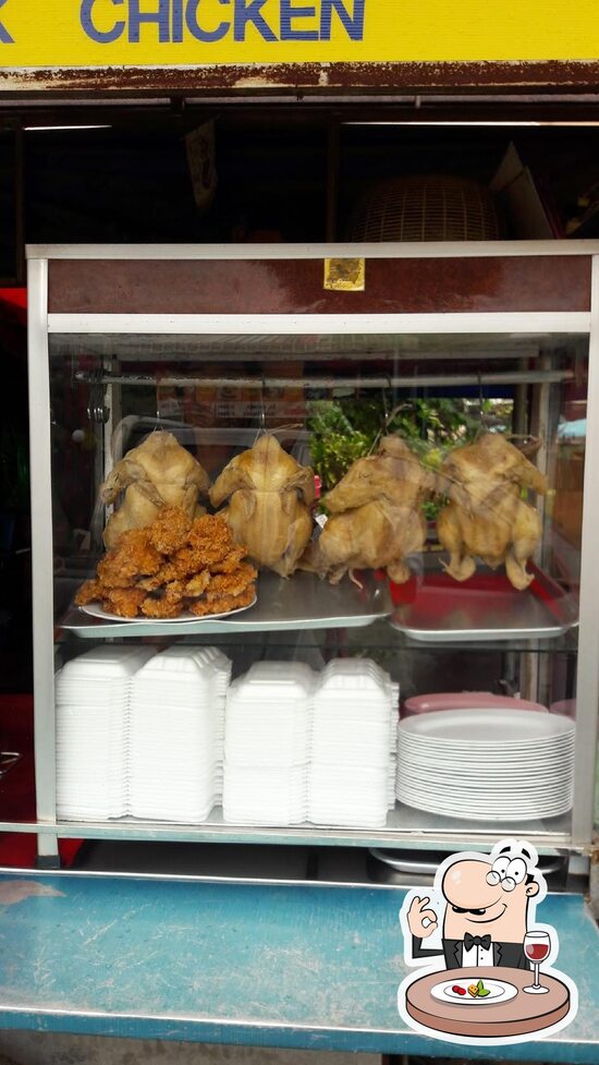 Menu at Hainan Chicken Rice restaurant, Pattaya City