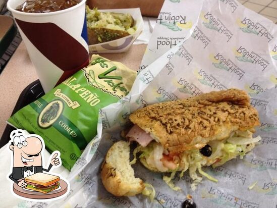 Menu at Robin Hood Sandwich Shoppe, San Antonio