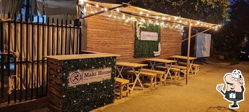 Menu at Maki House restaurant, Calamba