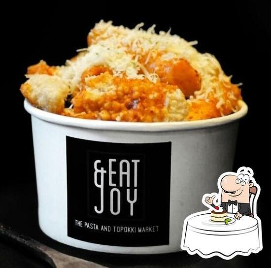 Menu at EAT & JOY The Pasta and Topokki Market restaurant, North Jakarta