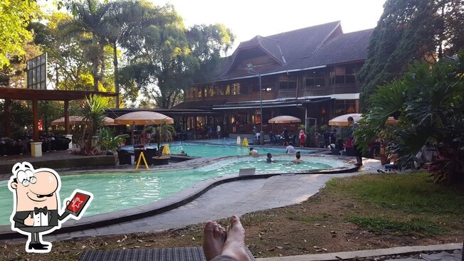 Restaurante Kolam pemandian air panas hotel ciater, Ciater - Opiniones ...