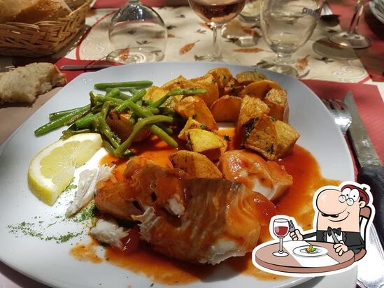Menu au Restaurant dit Auberge du Vieux Moulin, Puylaroque, Brose