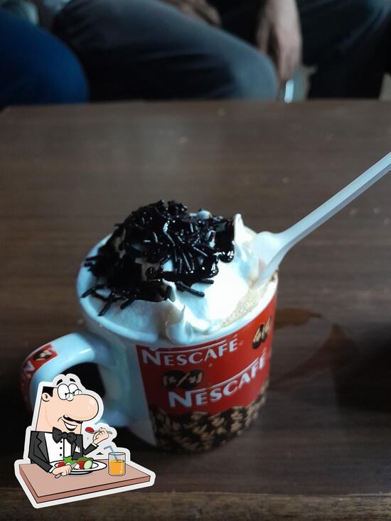 Menu at Nescafe coffee stall, Kota