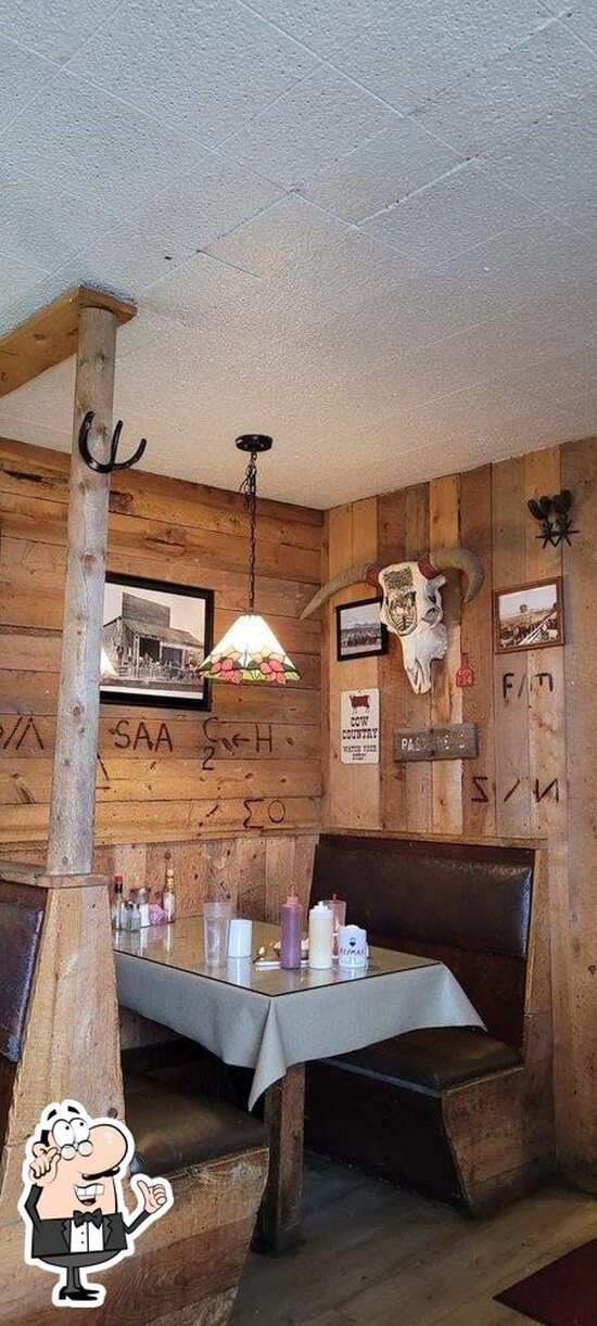 Menu at The Stockyards cafe, Delta
