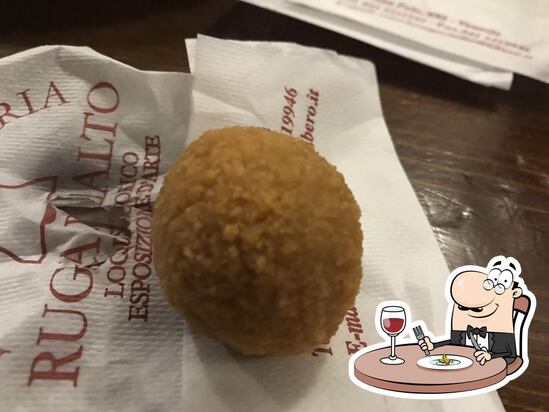 Menu da Antica Osteria Ruga Rialto ristorante, Venezia