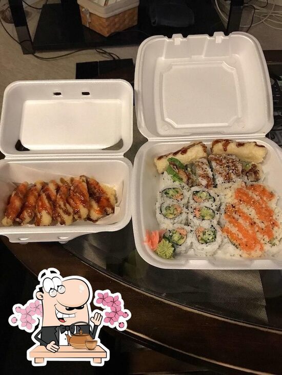 Menu at Sushi Ro restaurant, Winnipeg