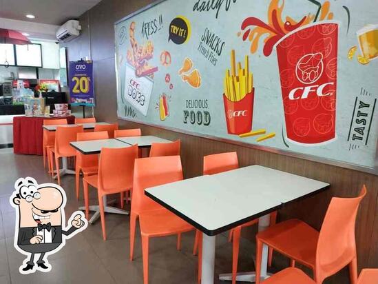 Menu at CFC restaurant, South Jakarta, Jl. Bangka Raya No.33A