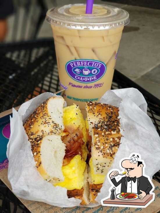 Menu at Perfecto's Caffe cafe, Tewksbury