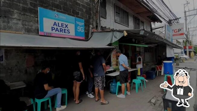 Menu at Alex Pares restaurant, Makati