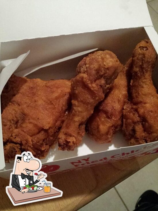 Menu at New York Fried Chicken restaurant, Baltimore, 3141 W North Ave