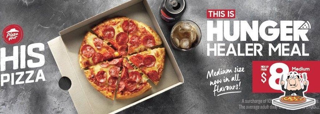 Menu at Pizza Hut pizzeria, West Mackay, Shop 2-3