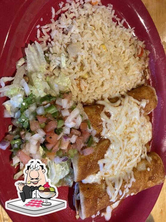 Menu at Sonora’s Mexican restaurant, Litchfield