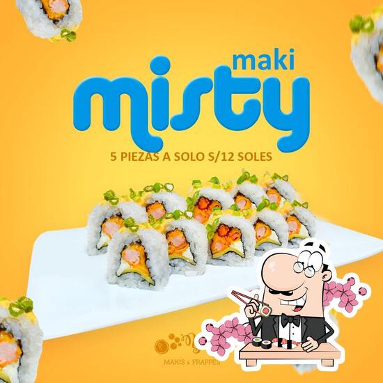 Menu at Yasu Makis & Frappes restaurant, Piura