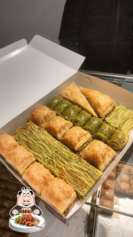 Menu at Abdullah Efendi baklava lokum, Trabzon