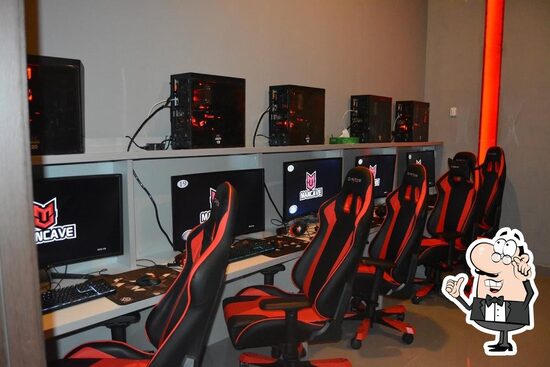 Menu at ManCave Gaming Cafe, UAE