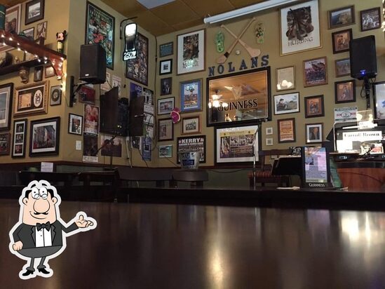 Menu at Nolan's Irish Pub, Cocoa Beach