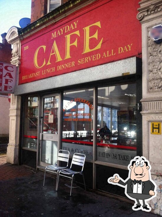 Menu at Mayday Cafe, Croydon, 355 London Rd