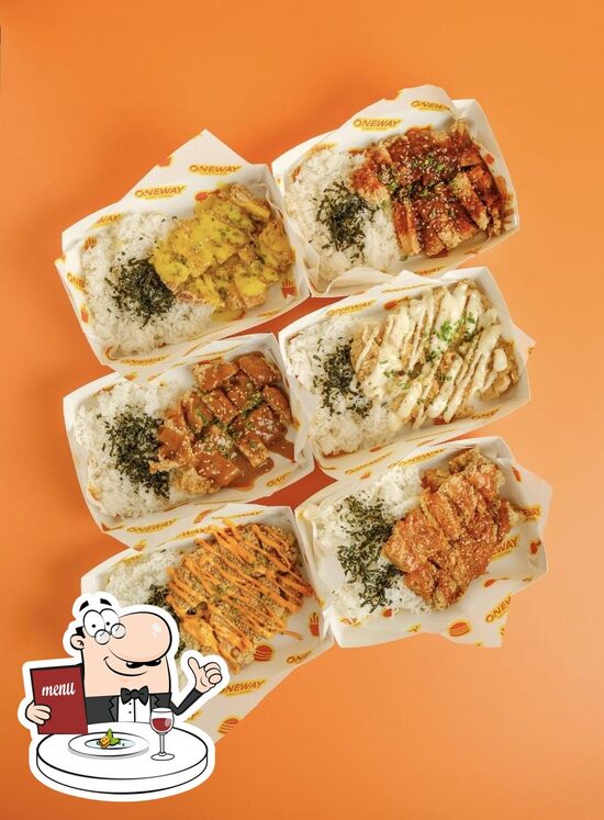 Menu at Oneway “Crispy” Chicken restaurant, Batam