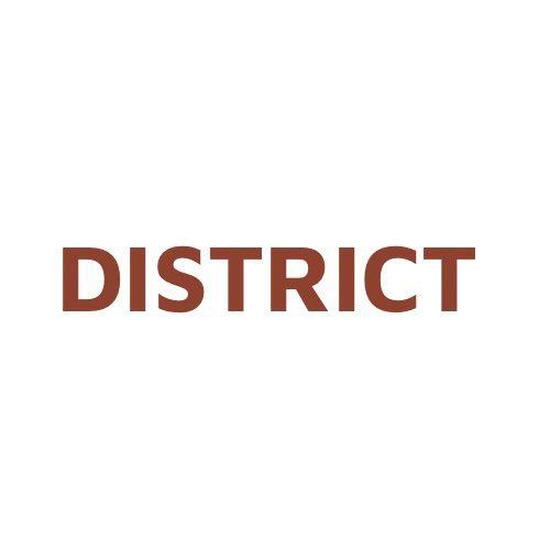 Menu at District Cafe, Denpasar