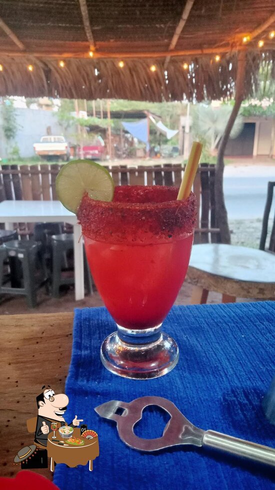 Menu at La Barra, San José Chiltepec
