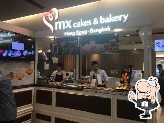 Menu at MX Cake & Bakery Park Venture, Bangkok