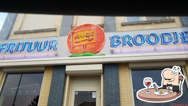 Speisekarte von Frituur Broodjes Rudi, Beringen