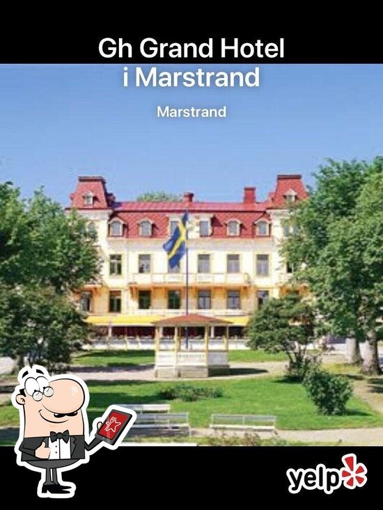 Menu at Grand Hotel Marstrand restaurant, Sweden