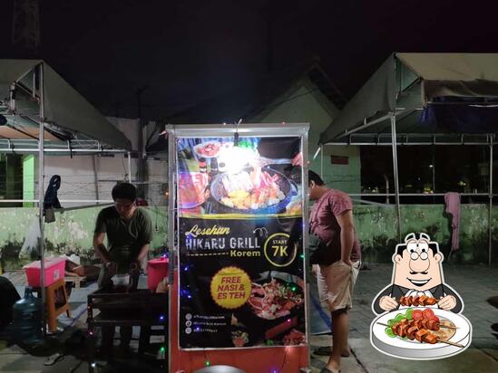 Menu at Hikaru grill dan kopi O korem restaurant, Surabaya