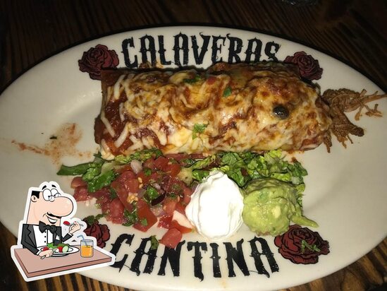 Menu at Calaveras Cantina pub & bar, Jupiter