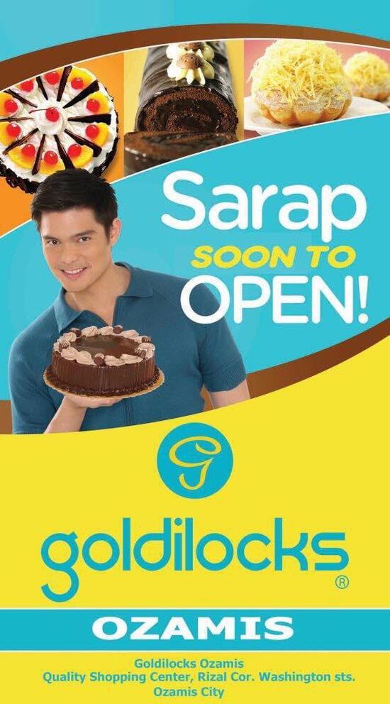 Menu at Goldilocks restaurant, Ozamiz City, 4RVV+X99