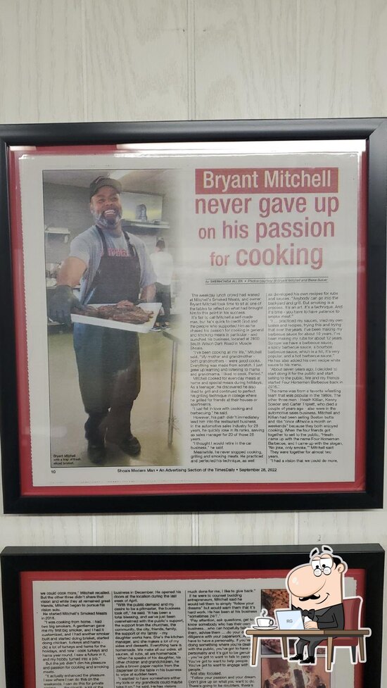 Mitchell’s Smoked Meats, Muscle Shoals - Restaurant menu, prices and ...