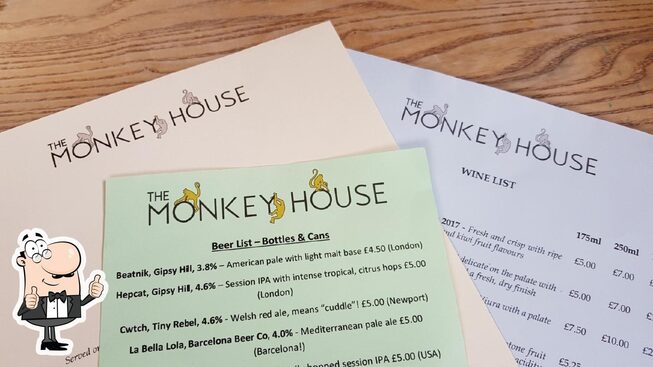 Menu at Monkey Brewhouse pub & bar, Lymington