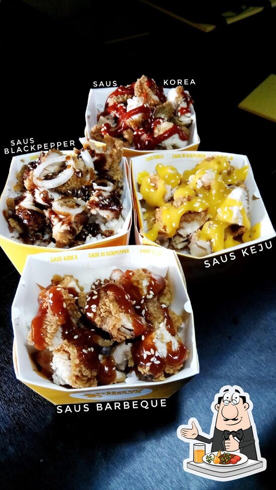 Menu at Yellow Chicken, Mampang restaurant, South Jakarta
