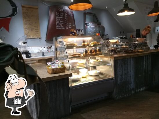 Menu at The Roastery cafe, Gloucester