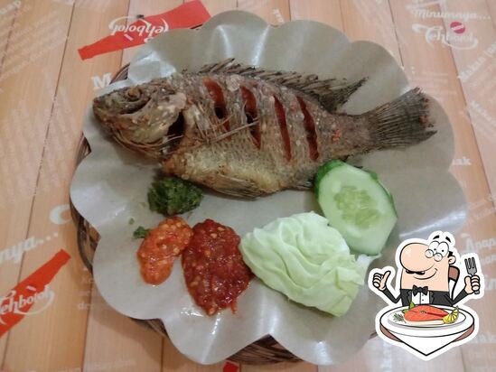 Menu at Warung Penyet Sedayu restaurant, Semarang