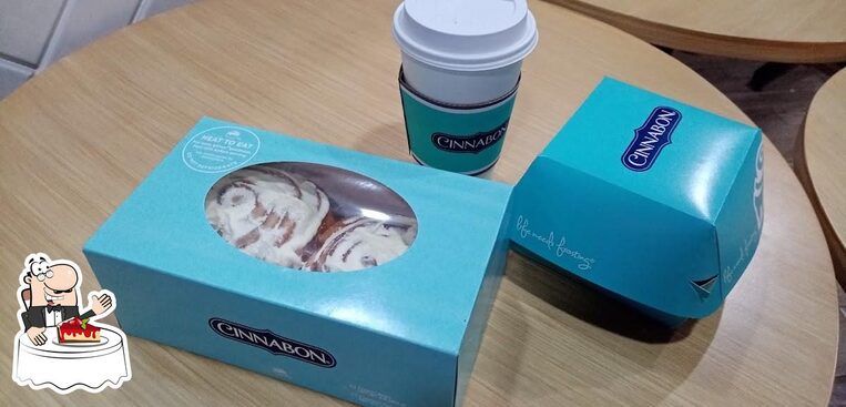 Carta del café Cinnabon, Culiacán Rosales