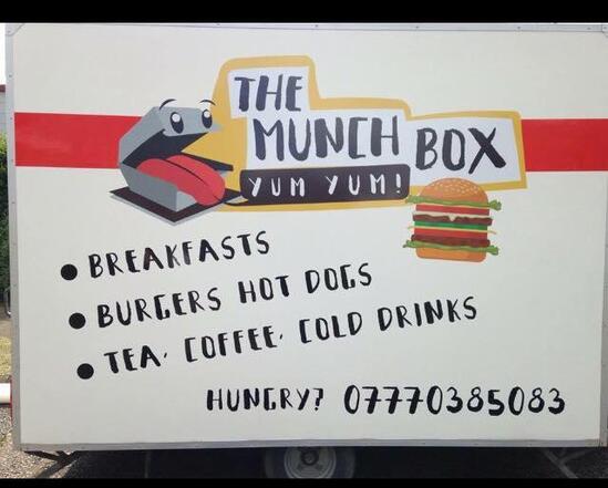 Menu at The Munch Box restaurant, Letchworth Garden City